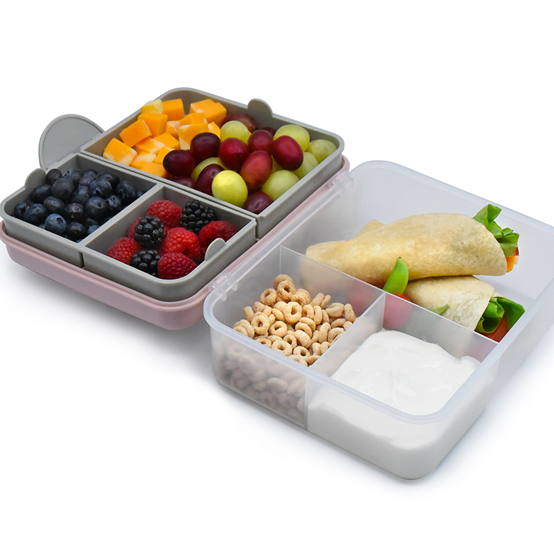 Melii Two-Tier Bento Box w/Utensils - Διώροφο με Κουτάλι και Πιρούνι ...